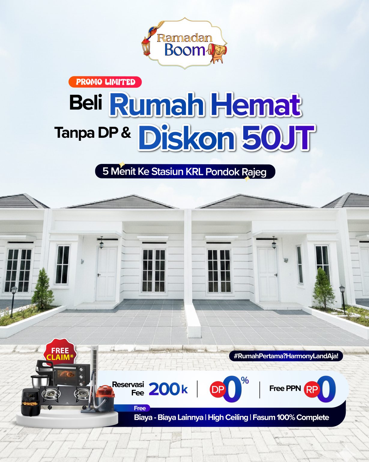 Ramadan Boom! Beli Rumah Hemat Tanpa DP & Diskon 50 Juta — Kesempatan ...